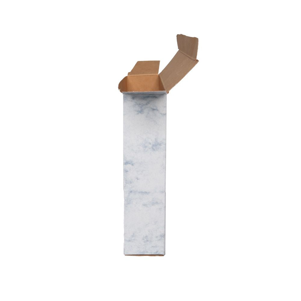 25 x Blue Marble Printed Cardboard Gift Boxes - 130mm x 33mm x 130mm ...