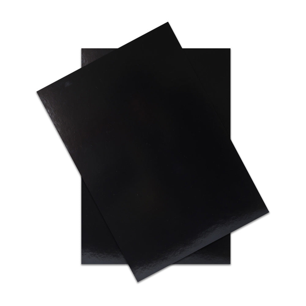 A4 Black Craft Cut Card (0.55mm) – Pack Of 25