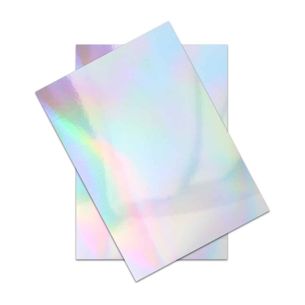 A4 Bright Silver Craft Cut Card (0.5mm) – Pack Of 25– Stampbourne