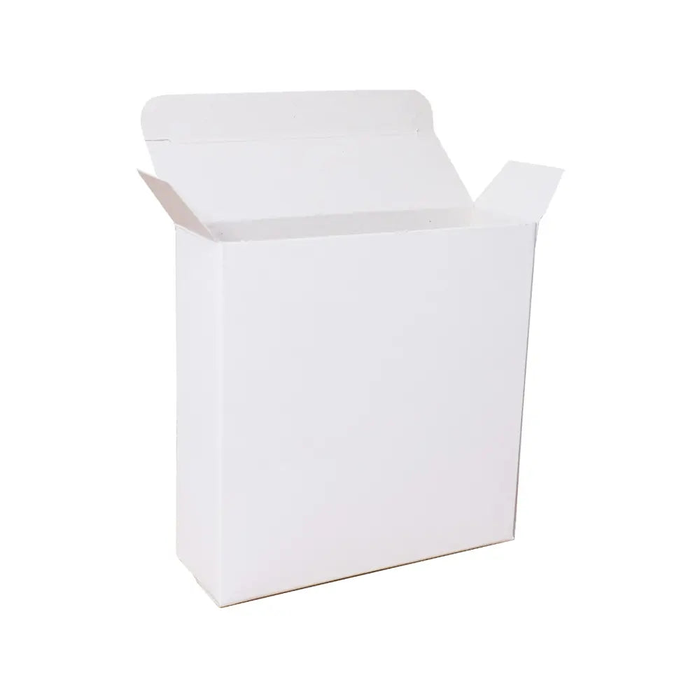 25 x White Cardboard Gift Boxes - 125mm x 38mm x 125mm– Stampbourne