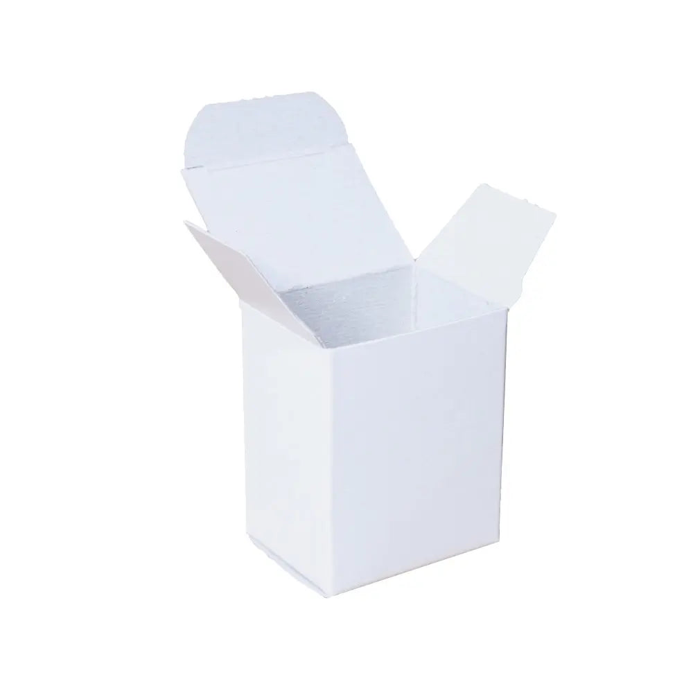 25 x White Cardboard Gift Boxes - 45mm x 35mm x 56mm– Stampbourne