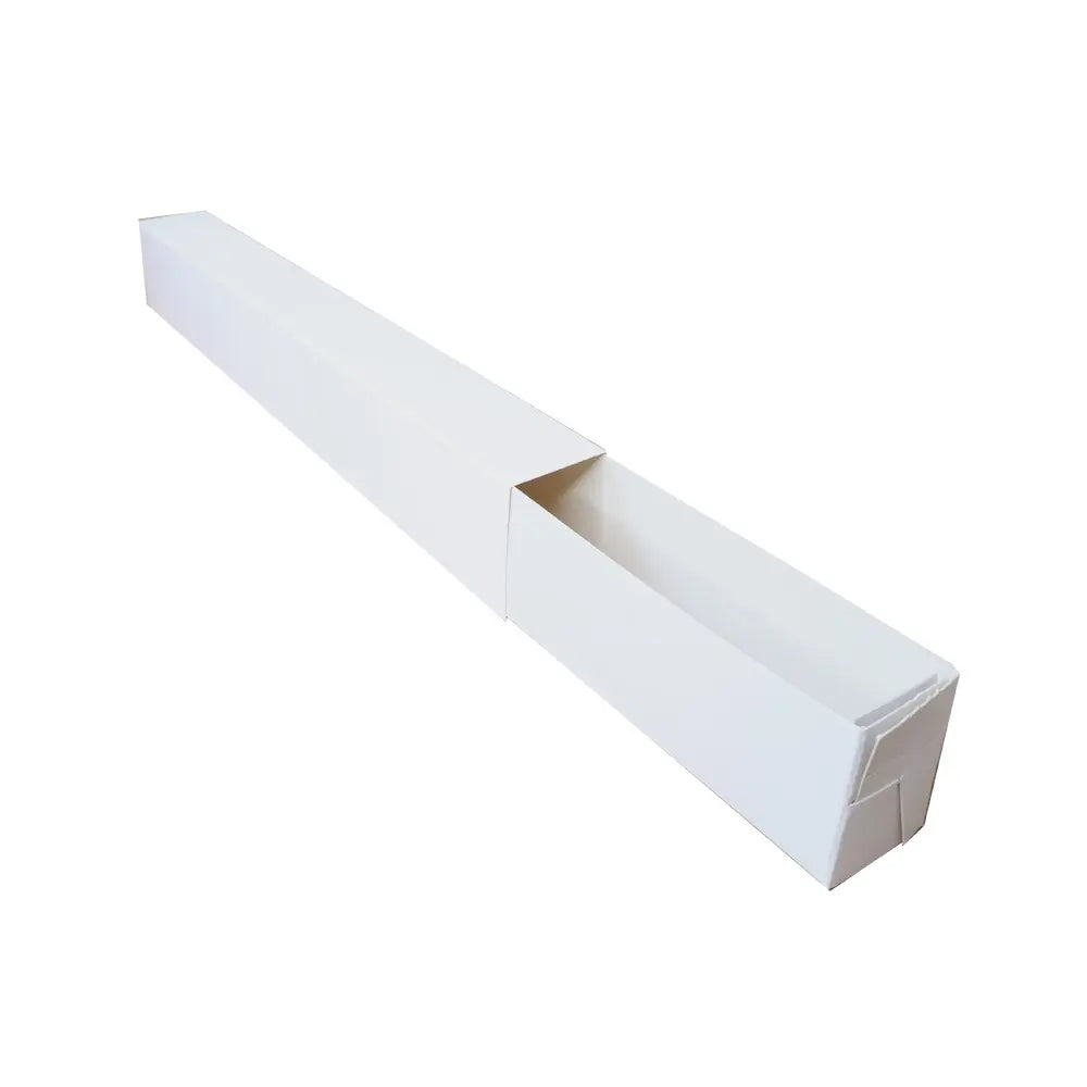 25 x White Pull Out Slide w/ Sleeve Boxes - 305mm x 32mm x 40mm ...