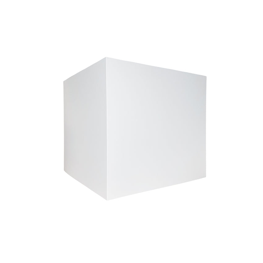 15" x 15" x 14" White Cake Box Extension