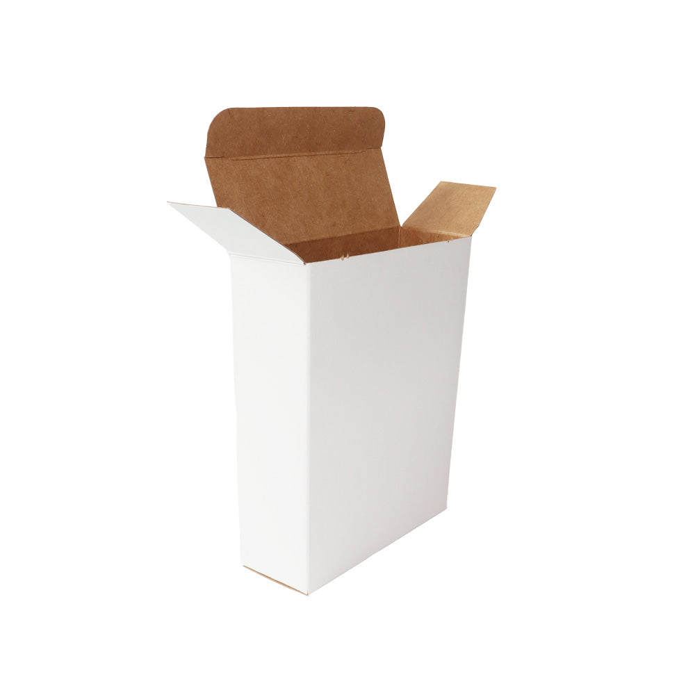 25 x White Cardboard Gift Boxes - 125mm x 25mm x 143mm– Stampbourne
