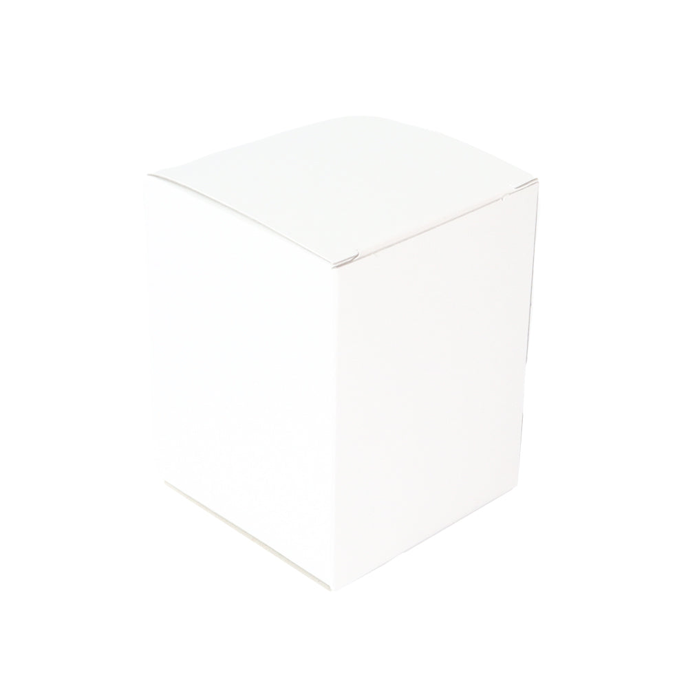 25 x White Cardboard Gift Boxes - 70mm x 70mm x 90mm– Stampbourne
