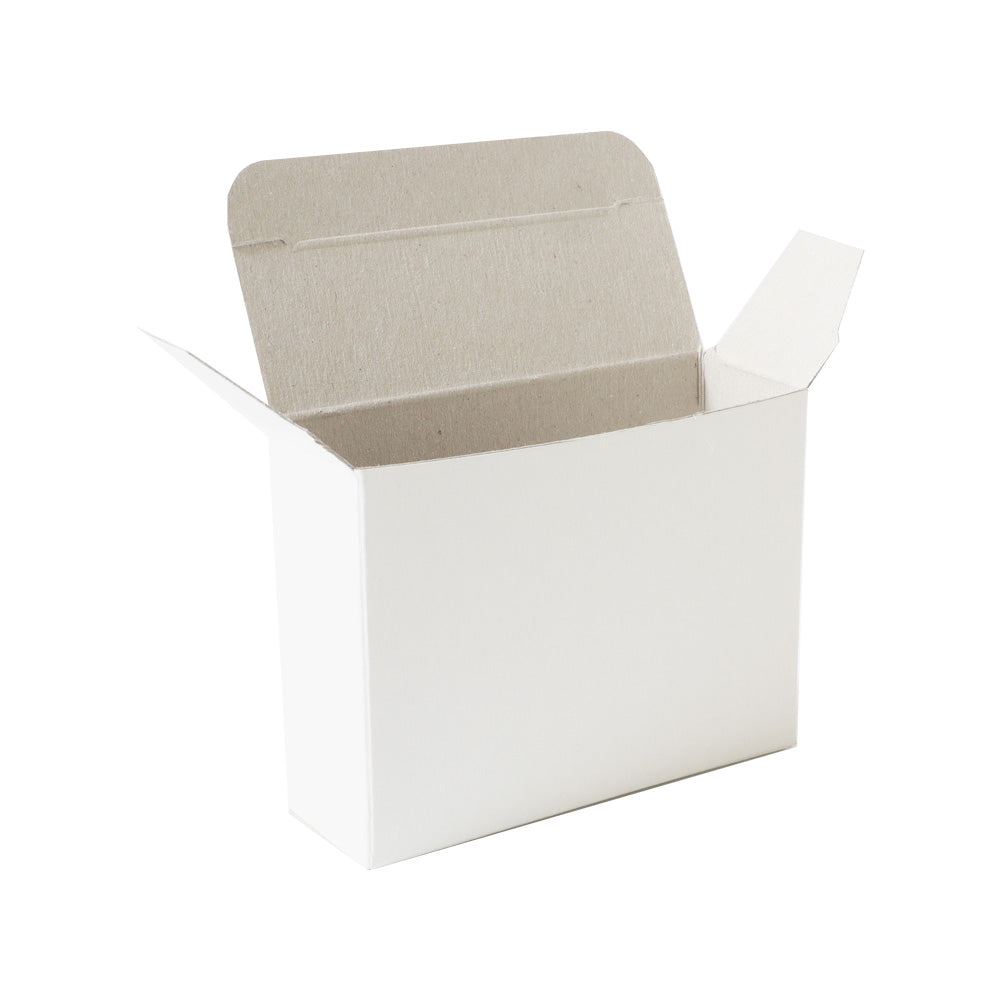25 x White Cardboard Gift Boxes - 90mm x 30mm x 68mm– Stampbourne