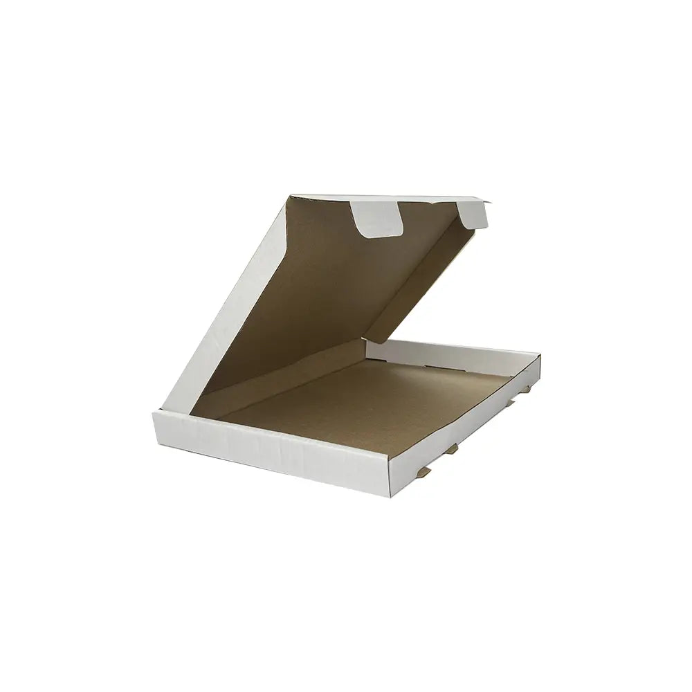 25 x White Single Wall Cardboard Boxes - 229mm x 165mm x 19mm
